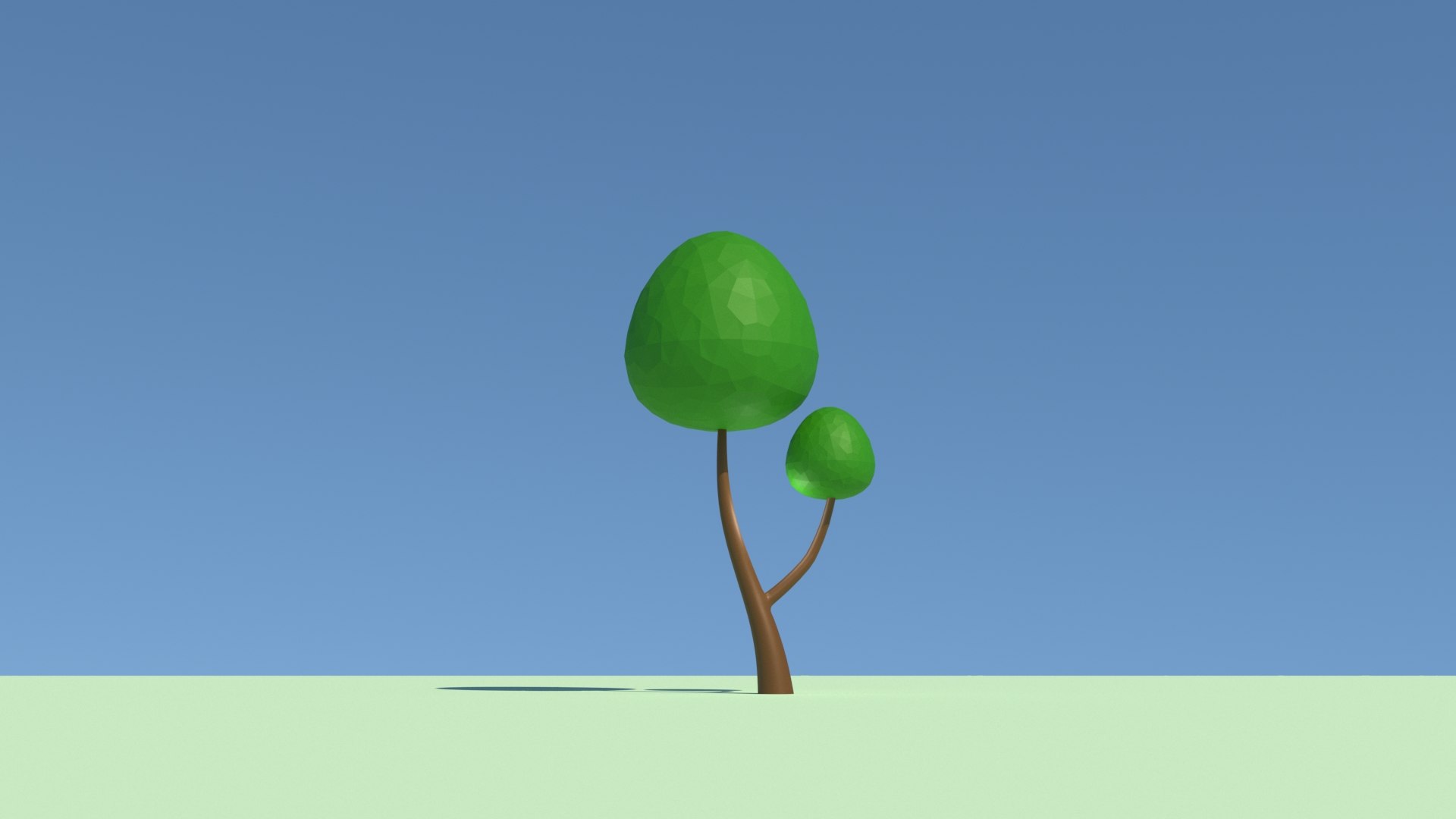 3D Cartoon Tree 02 Model - TurboSquid 1992354
