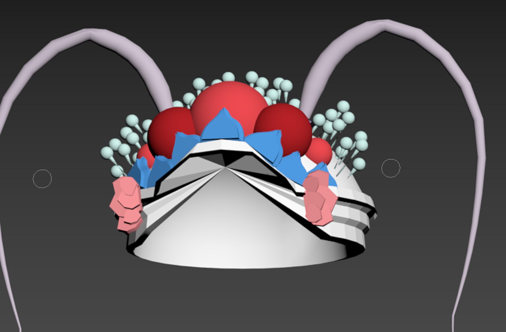 3D Peking Opera Hat - TurboSquid 2221677
