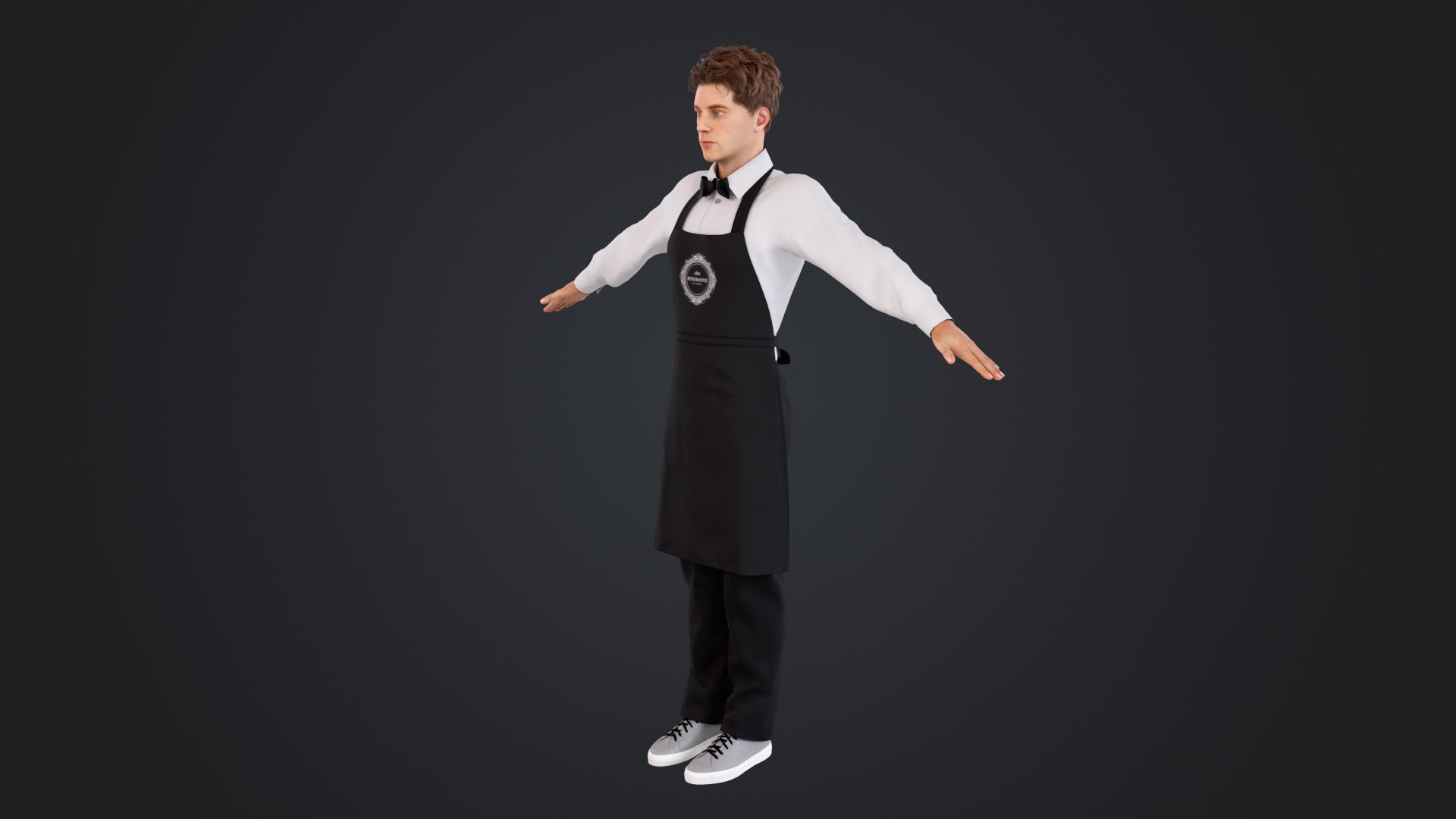 Male Cashier 3D Model - TurboSquid 2439796