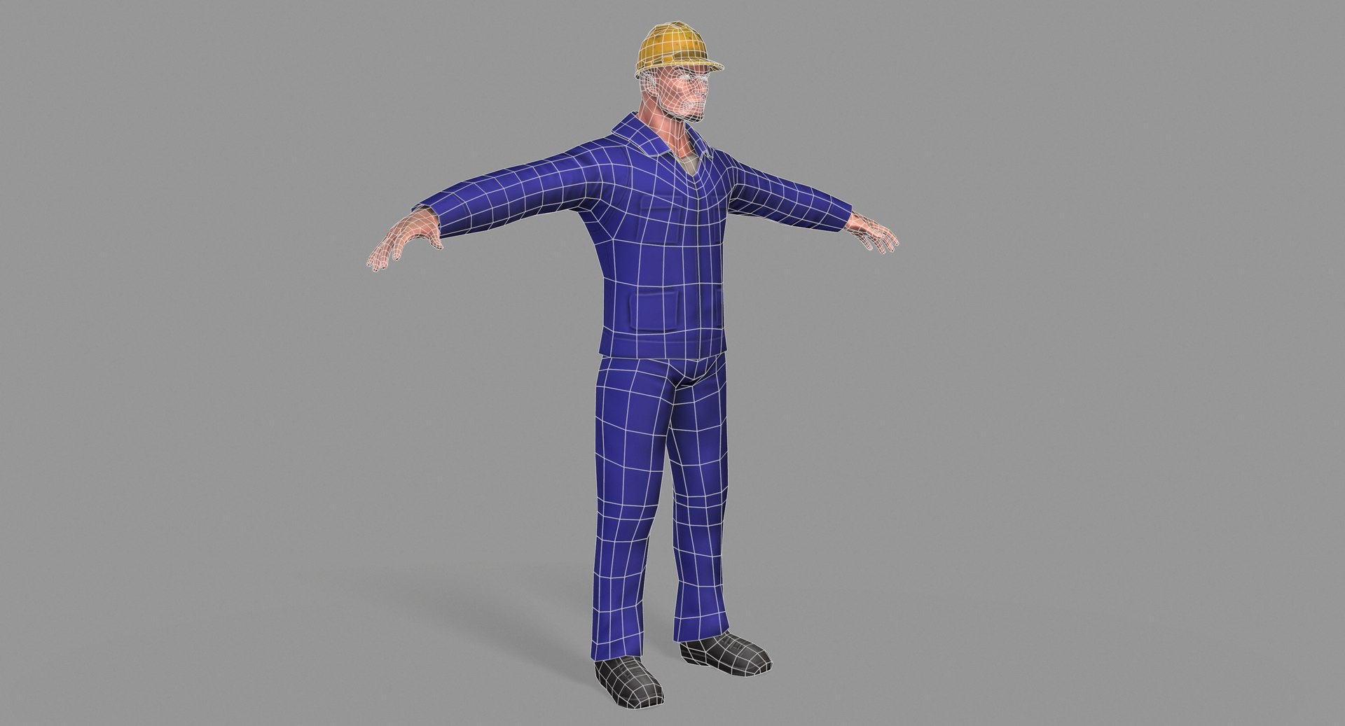 3D worker model - TurboSquid 1312782