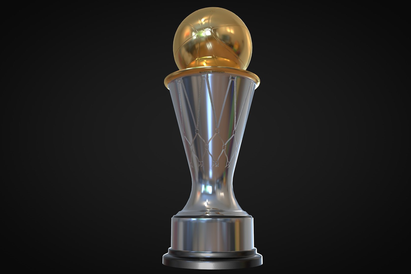 3D Trophy Cup Basketball Model - TurboSquid 1768044