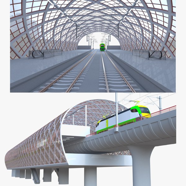 Railway Station 3D Models for Download | TurboSquid