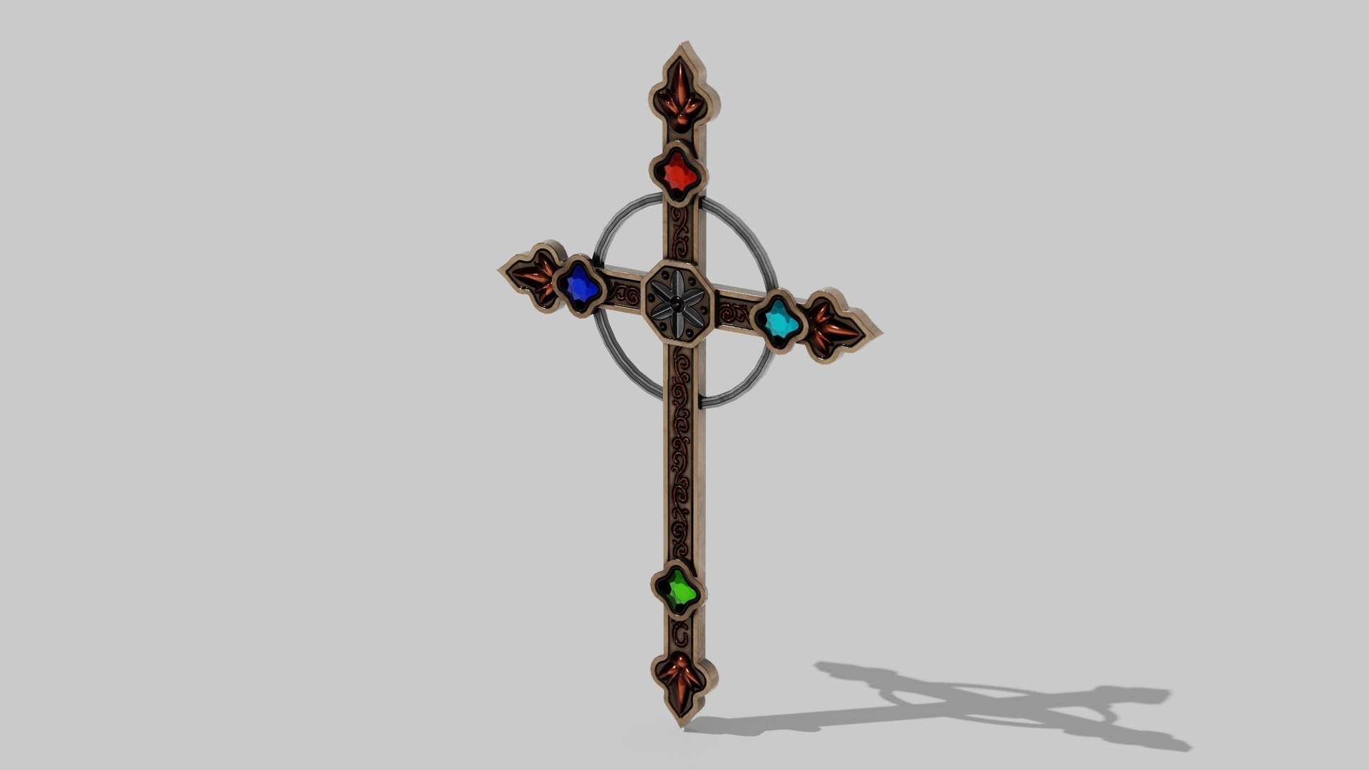 OB 00 08 Vampire Hunter Crucifix C 3D Model - TurboSquid 1981549
