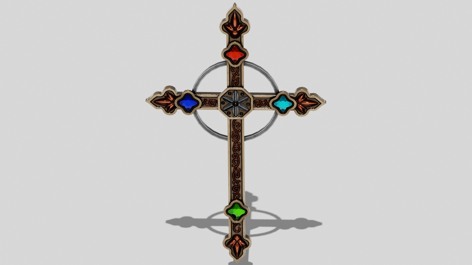 OB 00 08 Vampire Hunter Crucifix C 3D Model - TurboSquid 1981549
