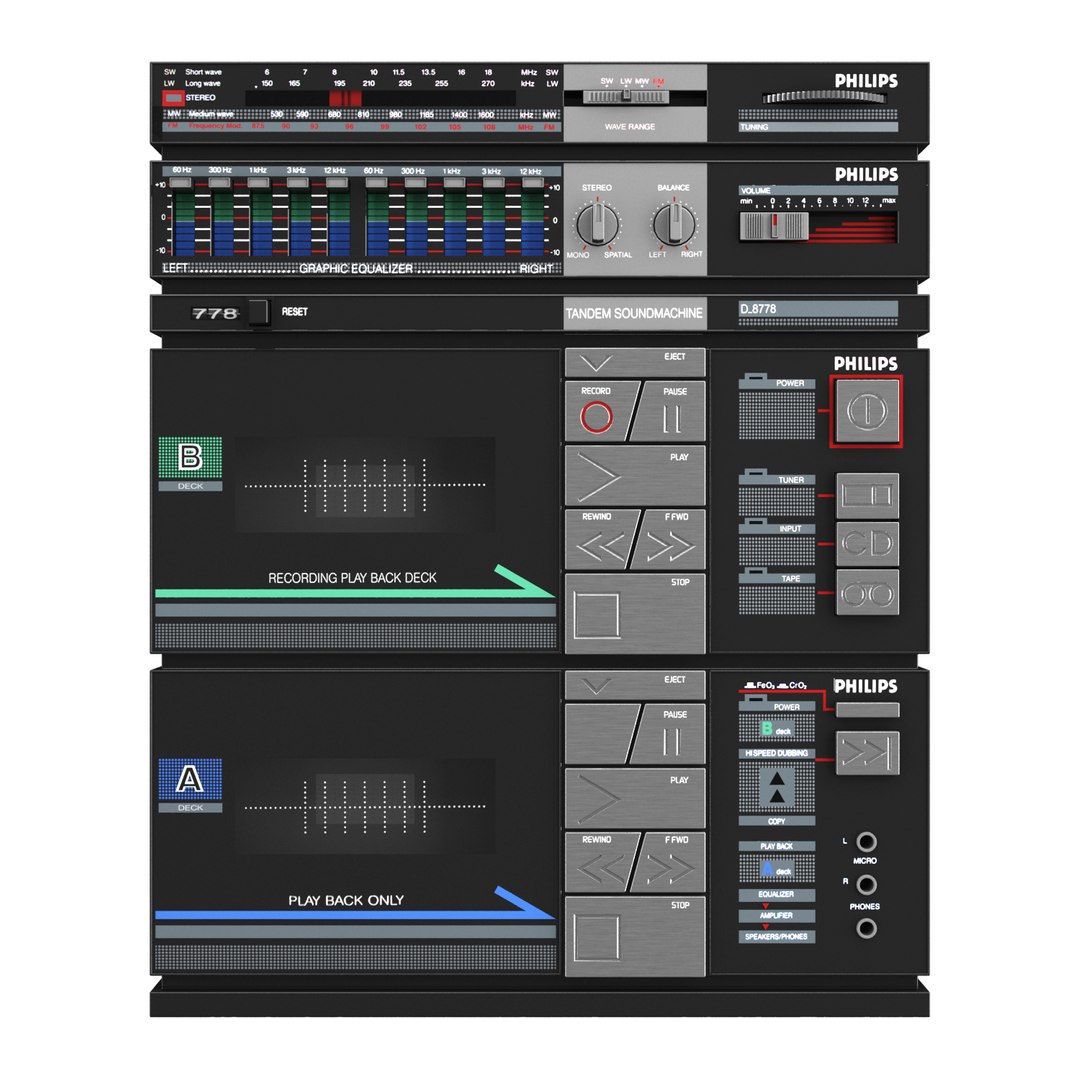 3D sound-machine d8778 - TurboSquid 1623325