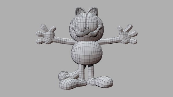 Garfield Modelo 3D - TurboSquid 1637586