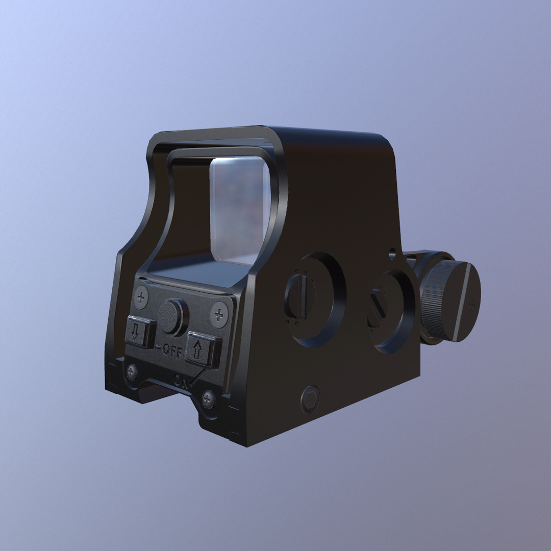 3D Model Holographic Eotech L3 - TurboSquid 1399769