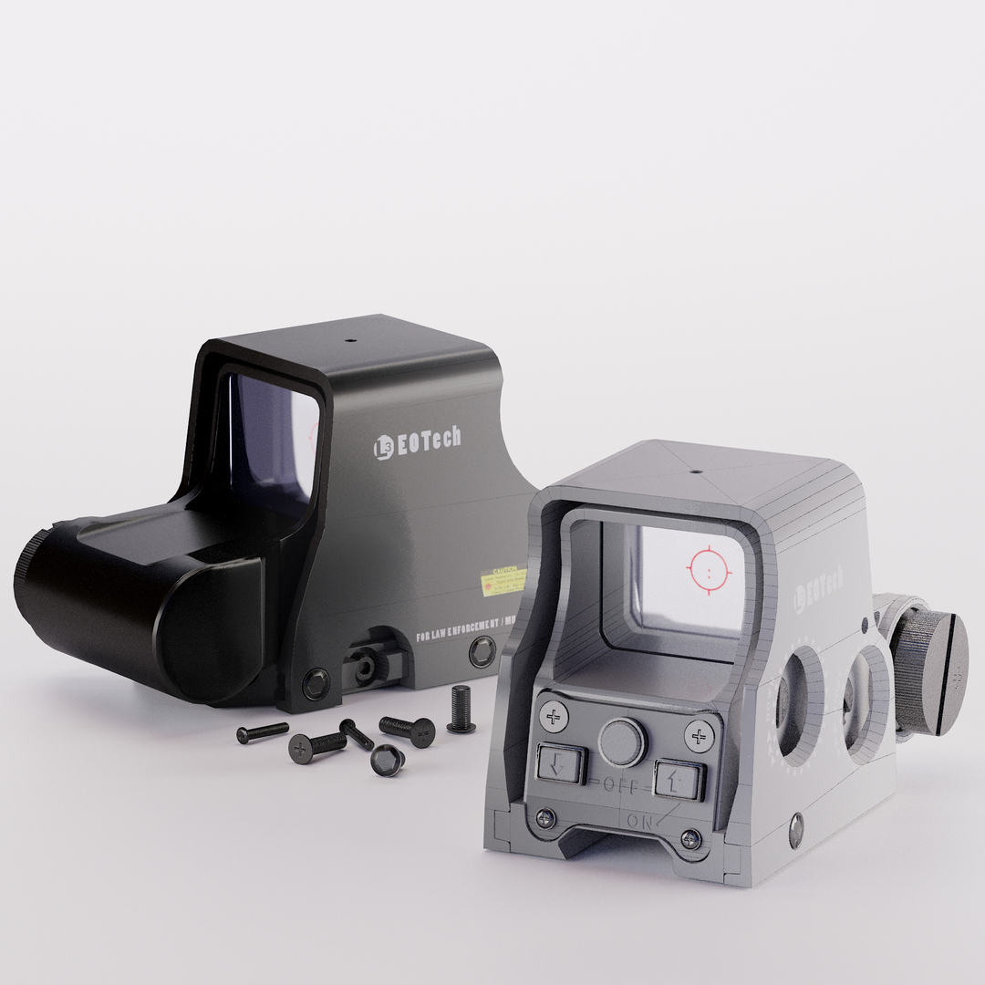 3D model holographic eotech l3 - TurboSquid 1399769