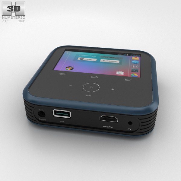 ZTE MF97A: Android-basierter WLAN-Hotspot 3D-Modell - TurboSquid 1255130