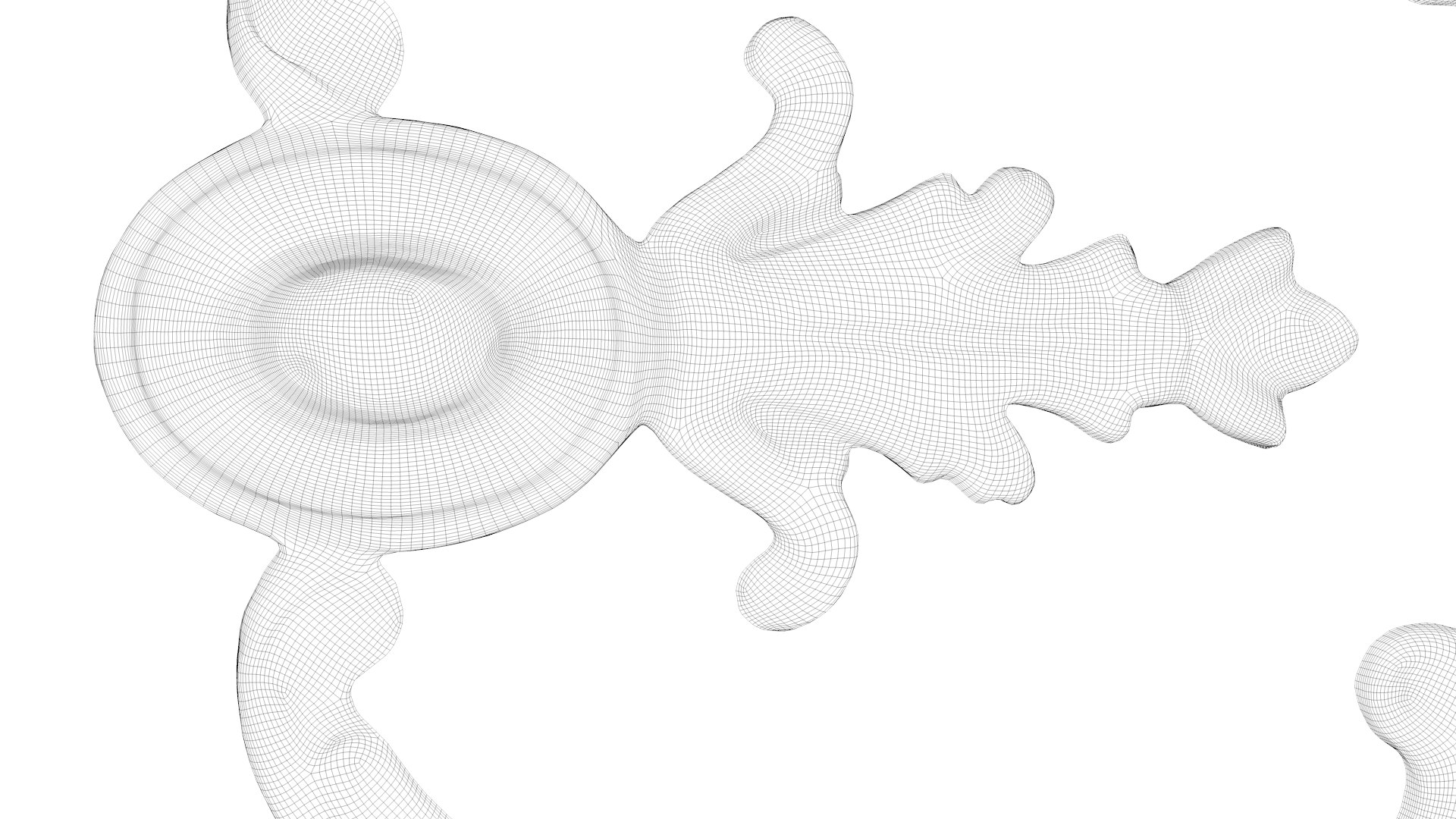 Ceiling Sockets Gypsum Plaster DR240 Model - TurboSquid 2142813