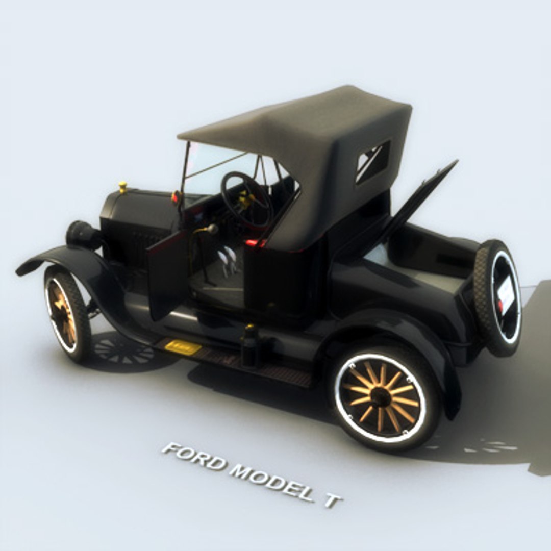 3d Model T 1912