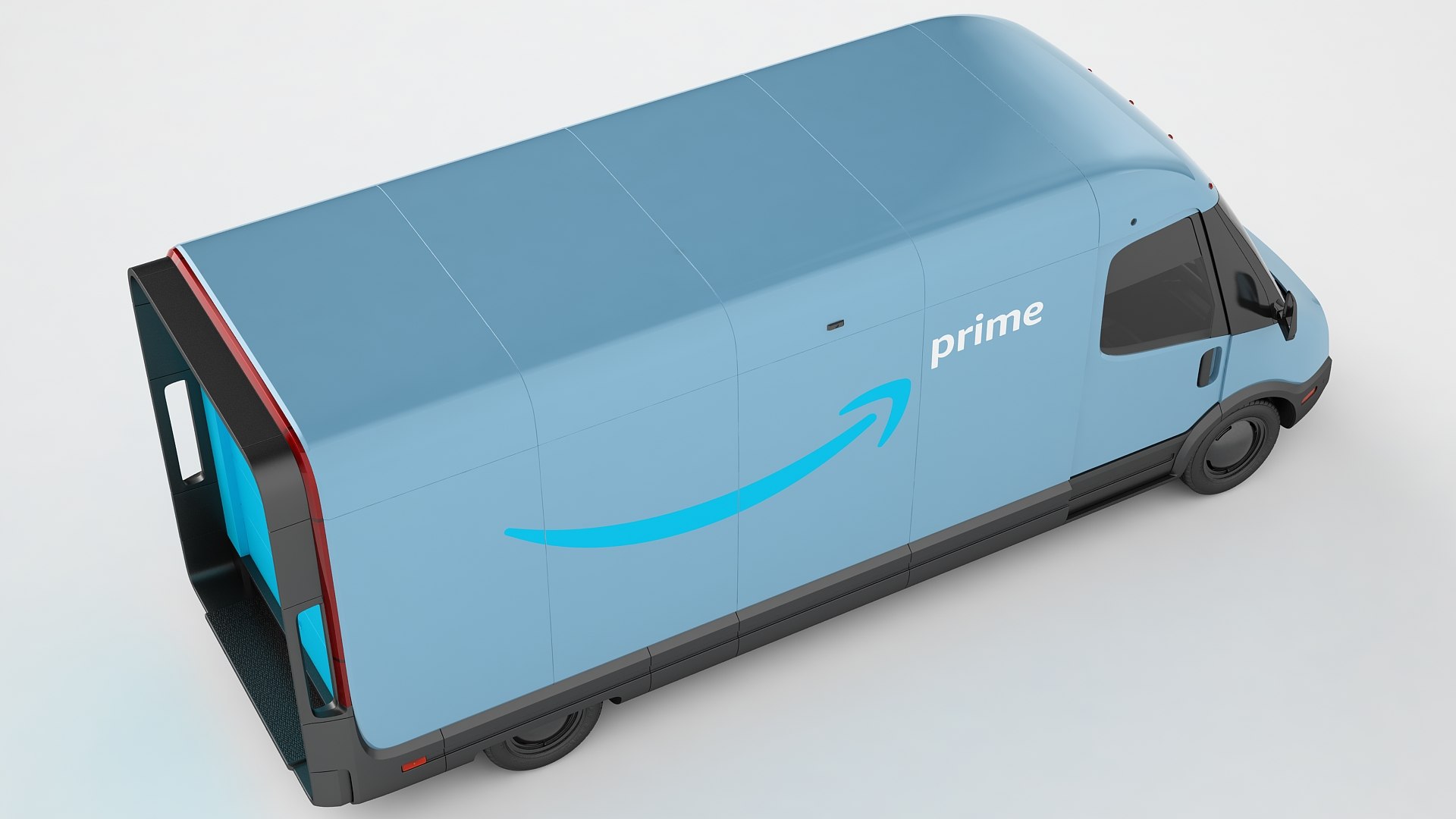 3D Amazon Electric Delivery Van - TurboSquid 1715444