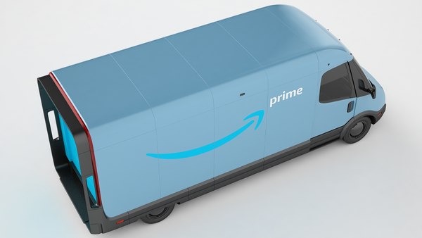 3D Amazon Electric Delivery Van - TurboSquid 1715444