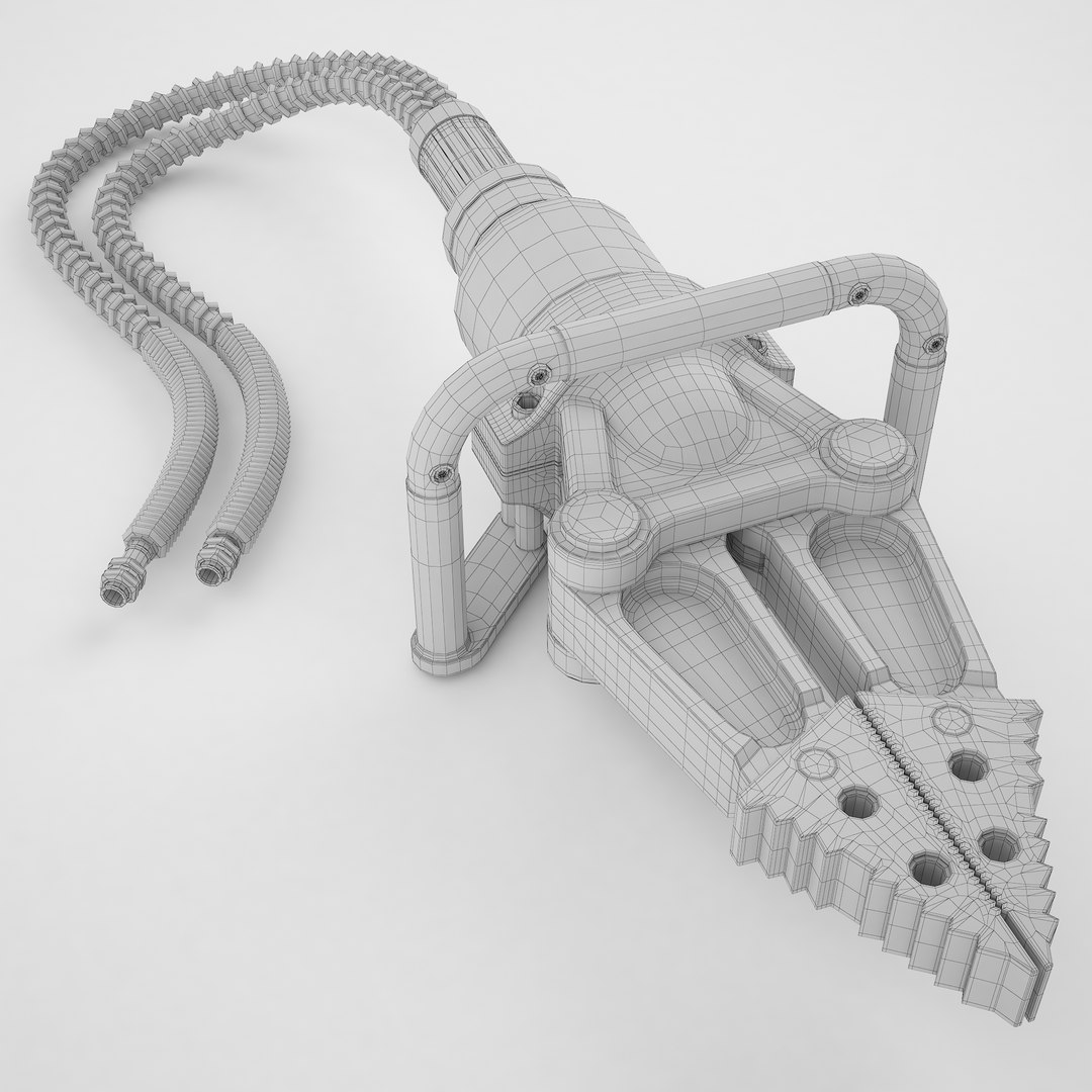 Rescue Tool Spreader 01 3D Model - TurboSquid 2115016