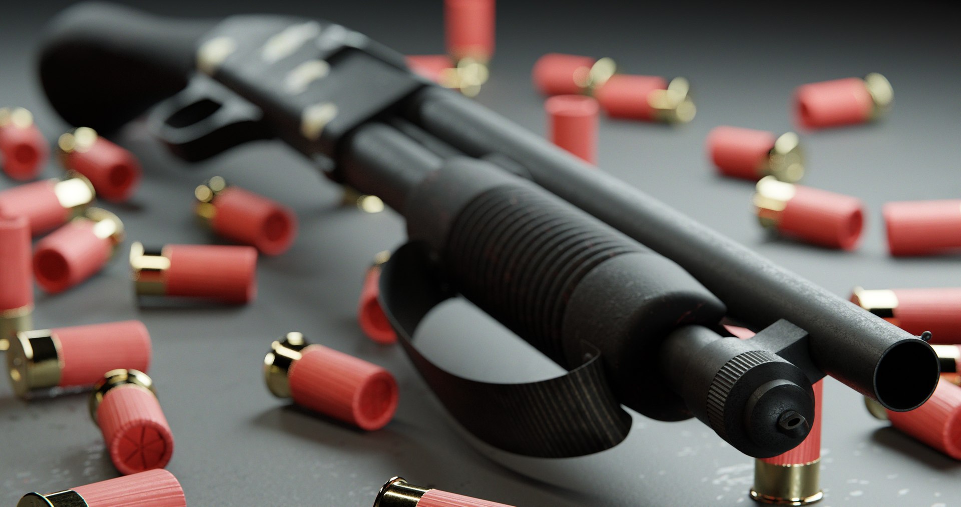 Shotgun Mossberg 590 3D Model - TurboSquid 2110587