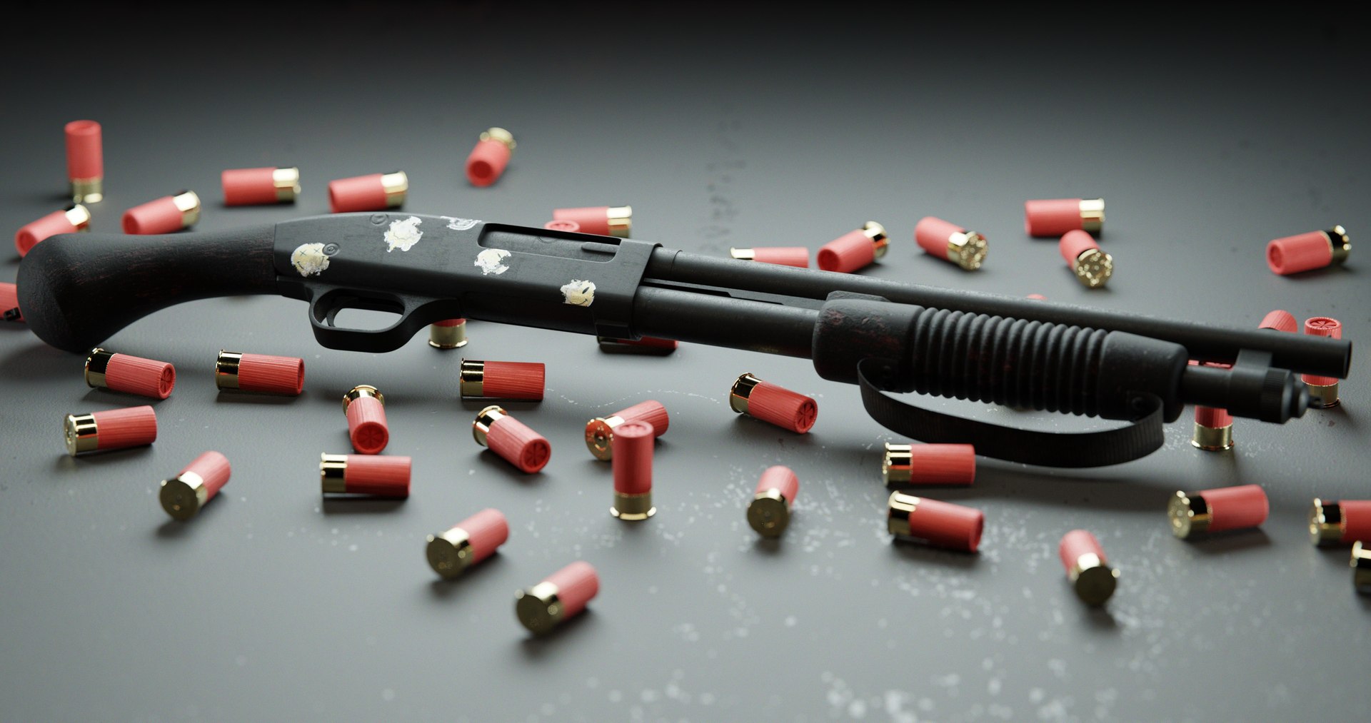 Shotgun Mossberg 590 3D Model - TurboSquid 2110587