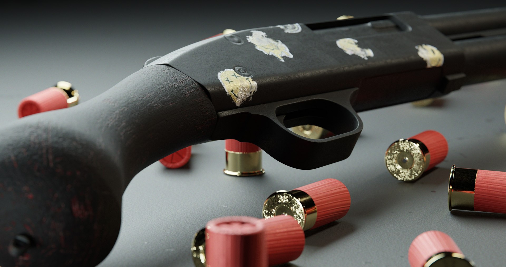 Shotgun Mossberg 590 3D Model - TurboSquid 2110587