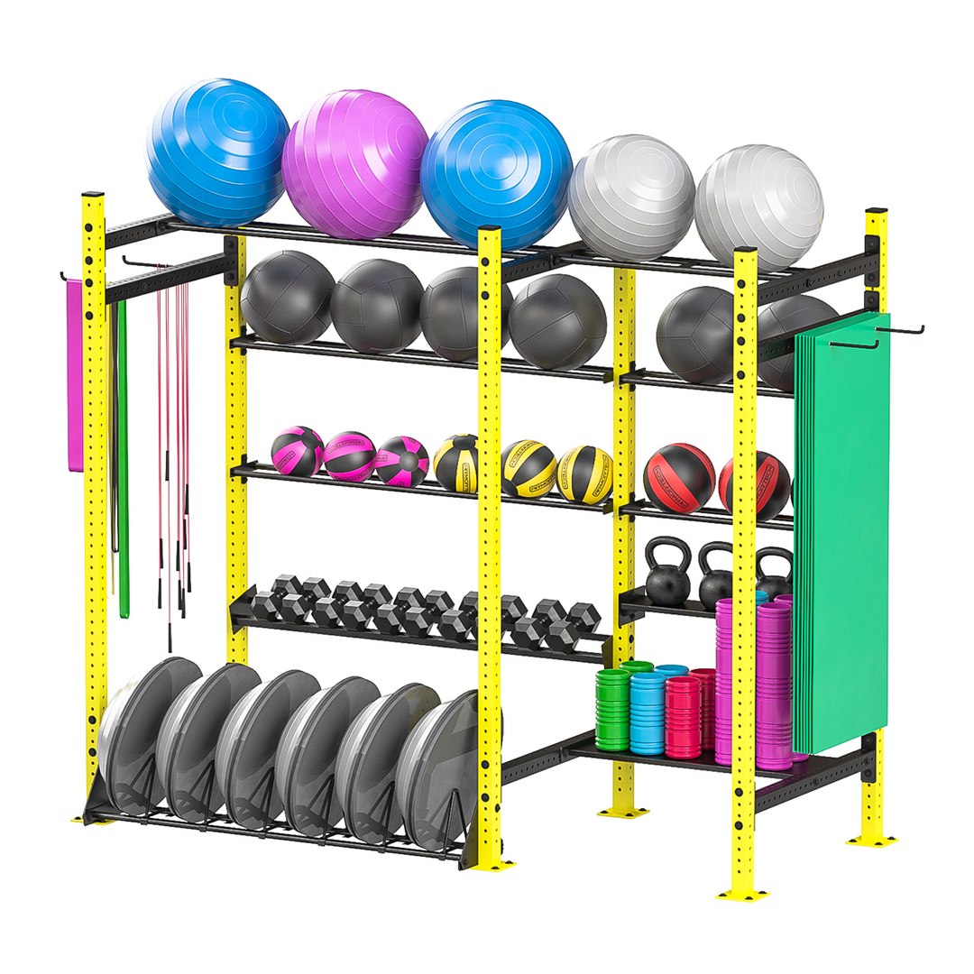 3D Model Weight Rack - TurboSquid 1567800
