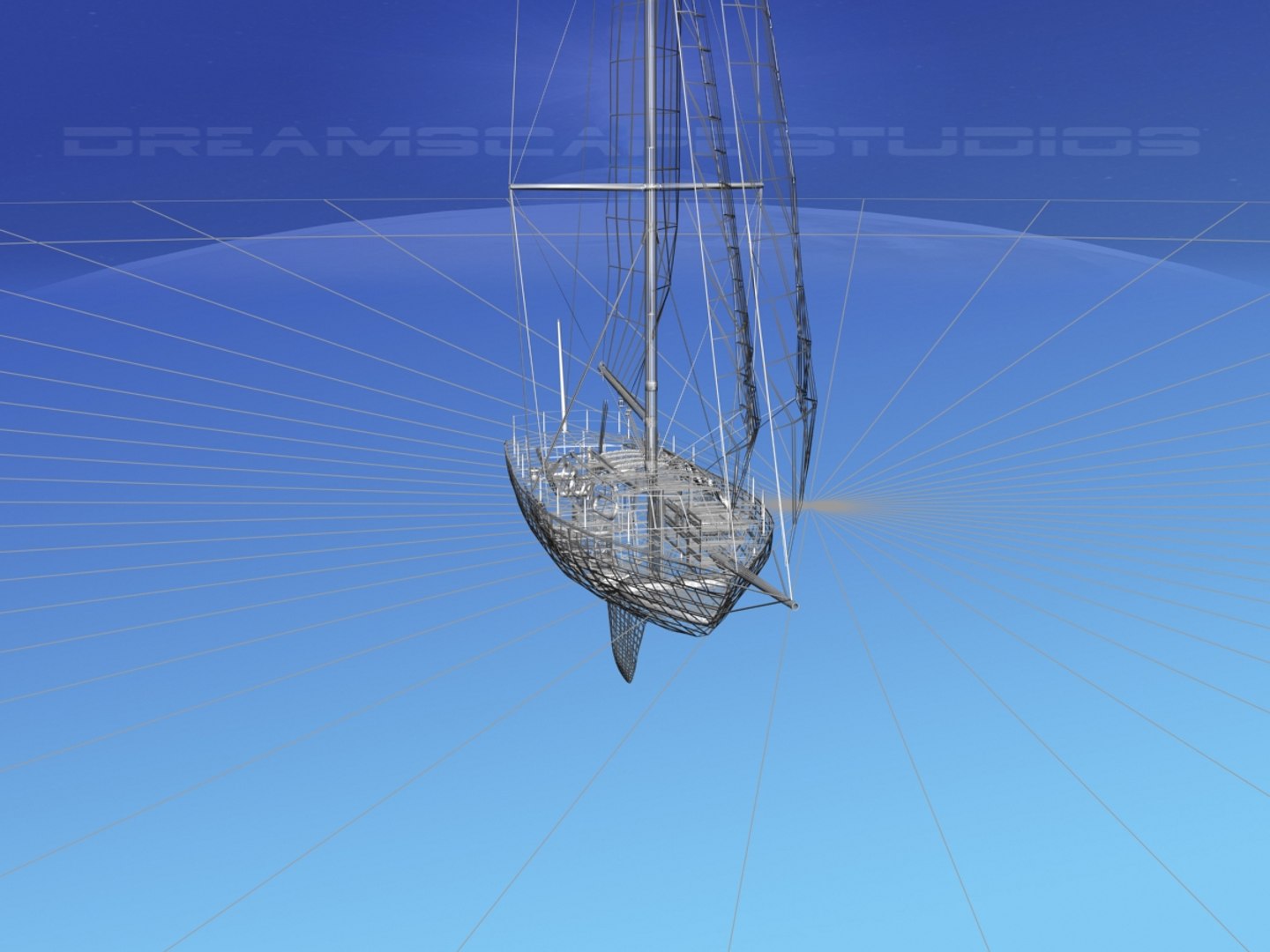 Cutter Rigged Sailing Sailboats 3D Model - TurboSquid 1307091