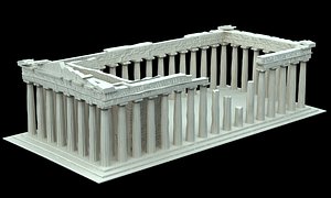 3D Parthenon Models - Browse & Download Formats - TurboSquid