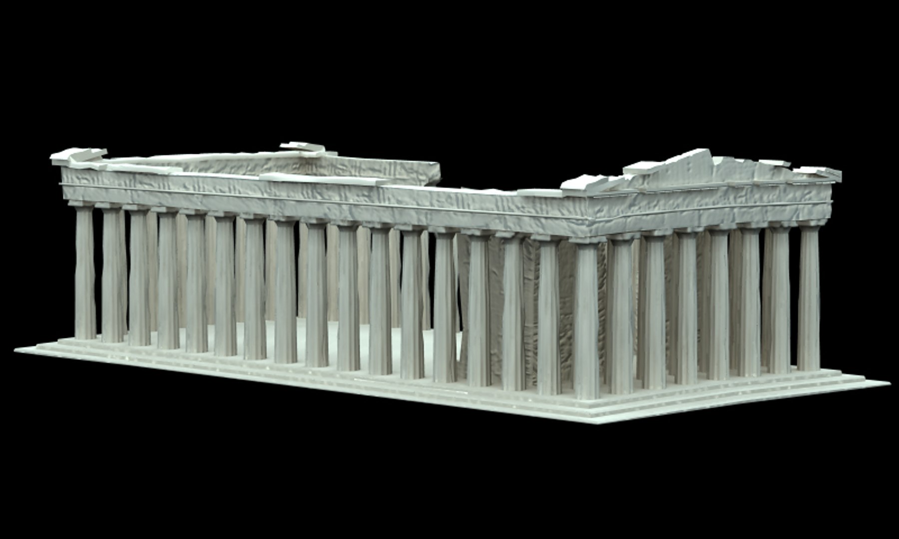 3d Parthenon Today
