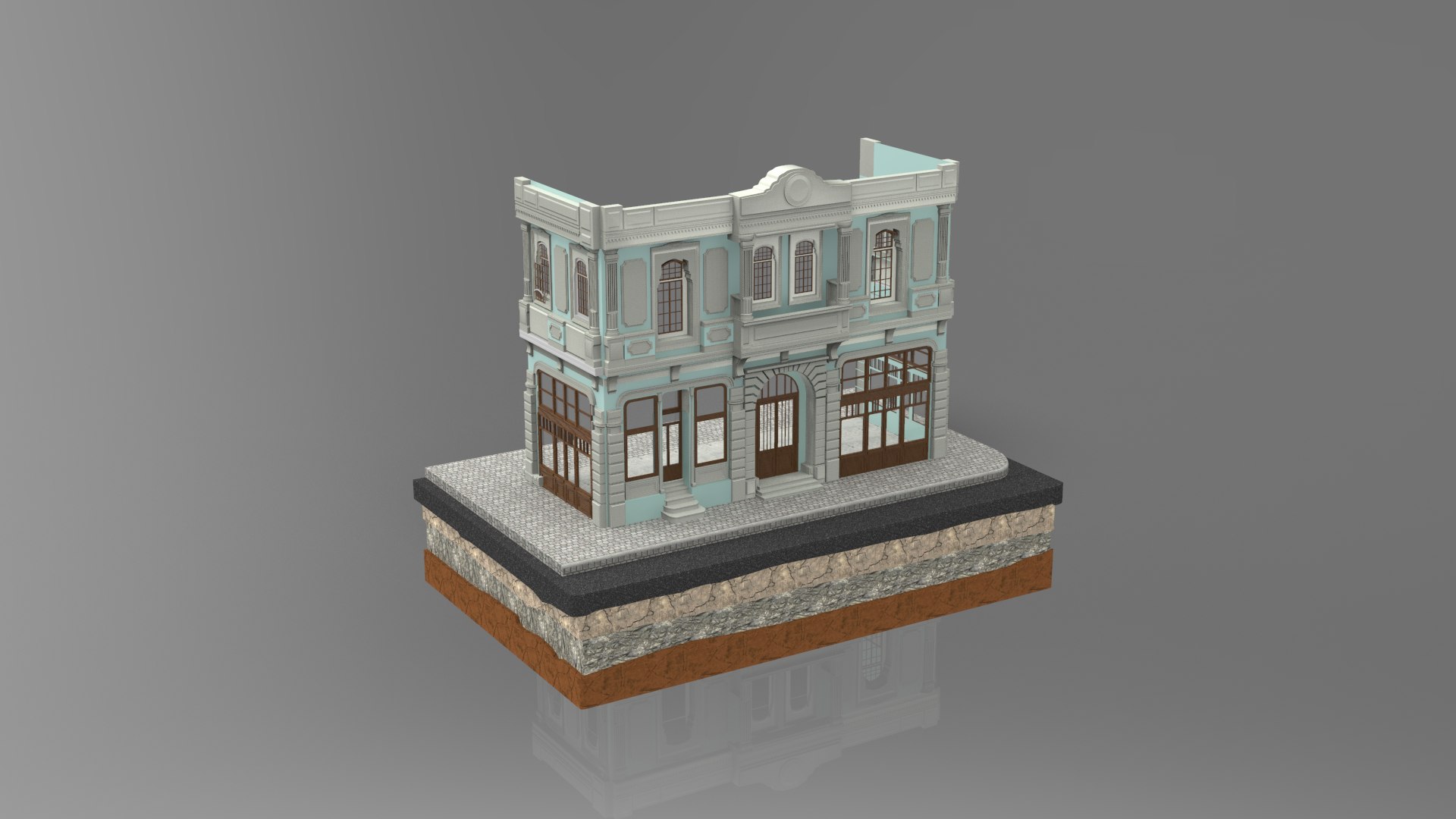 3D Istanbul Stone Building Model - TurboSquid 1564418