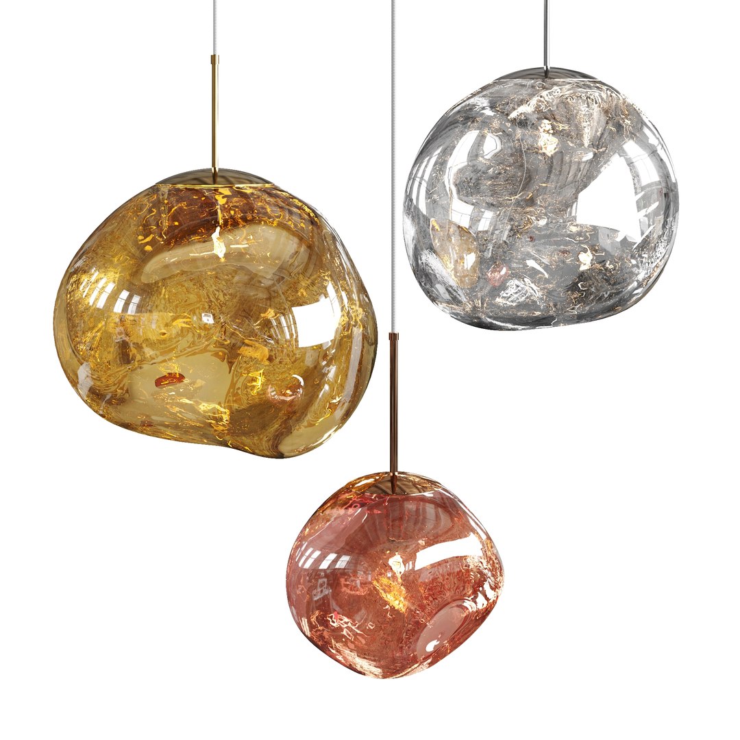 Tom Dixon Melt Pendant Lamp 3D Model - TurboSquid 2242176