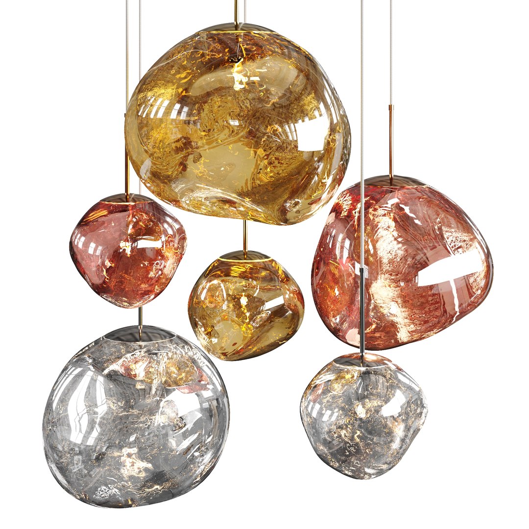 Tom Dixon Melt Pendant Lamp 3D Model - TurboSquid 2242176