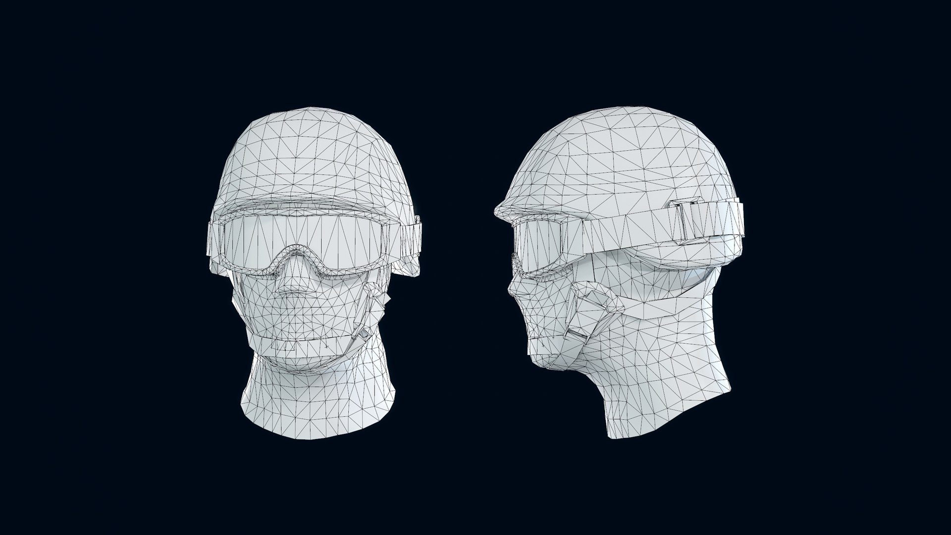 Military Head 3D Model - TurboSquid 1719714