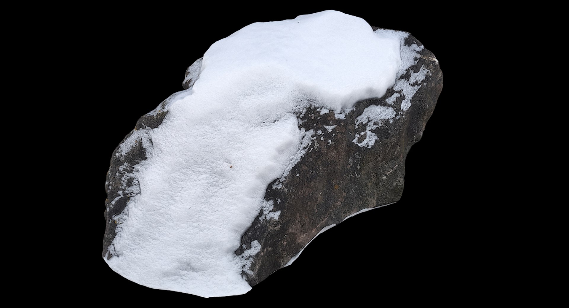 3D nature snow element model - TurboSquid 1461050