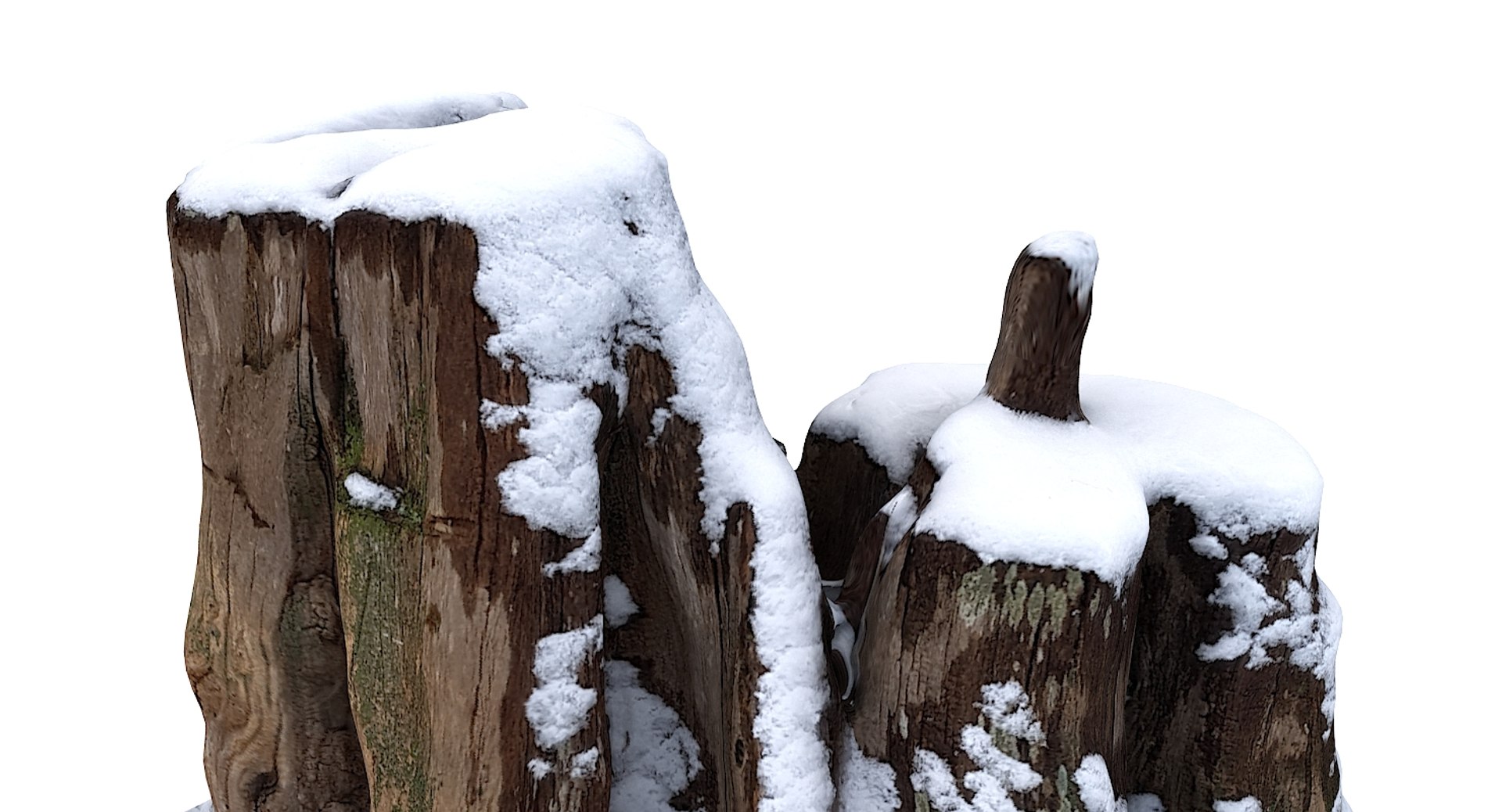 3D nature snow element model - TurboSquid 1461050