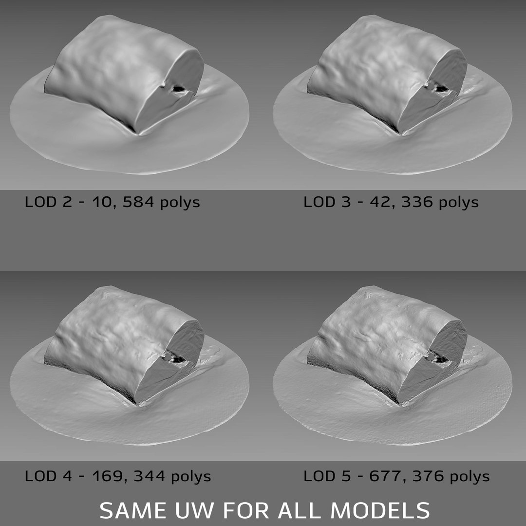 3D Rustic Wood Stumps Model - TurboSquid 1230978