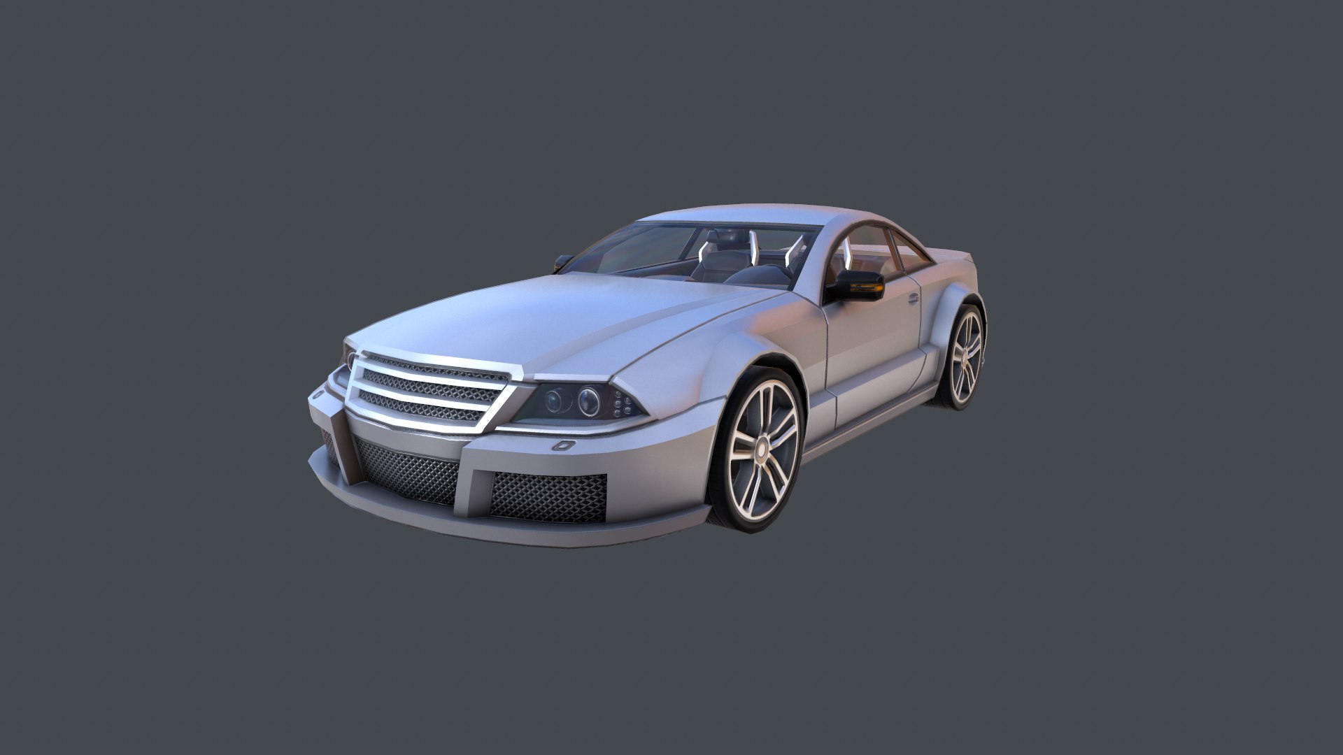 Fantastic Race Car Fbx