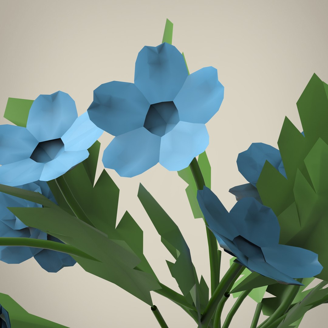 3D Cartoon Plant Model - TurboSquid 1789874
