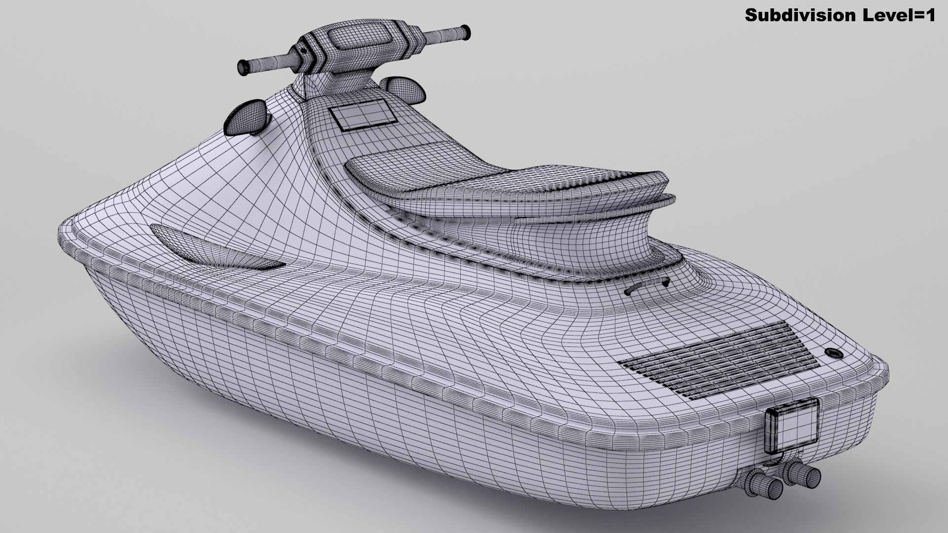 3D Jet Ski 01 Model - TurboSquid 1924311