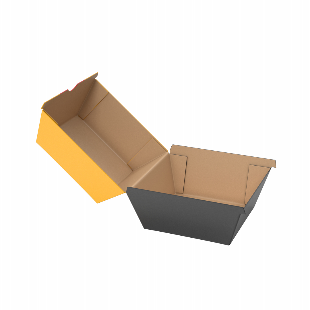 3D model Burger Box Opened - TurboSquid 1879063