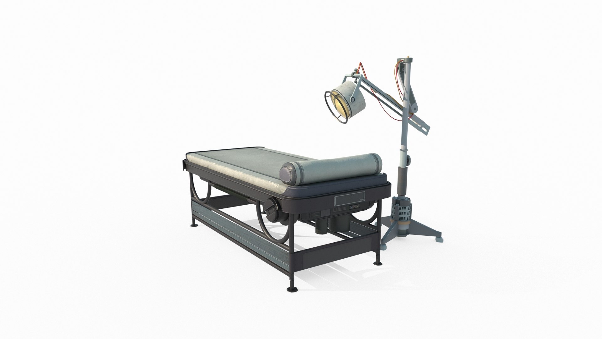 3D model Research medical bed - TurboSquid 2147123
