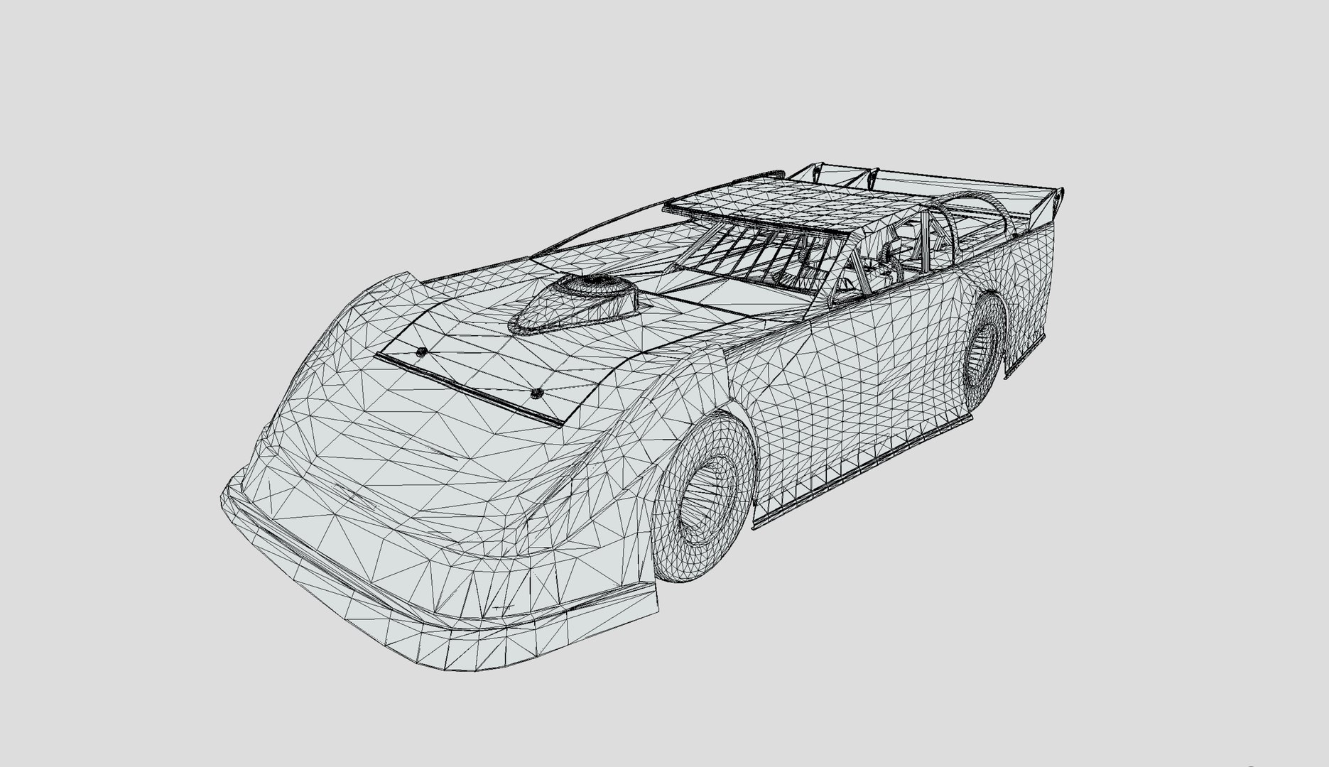 Dirt Late Model - Rigged To Unreal Unity 3D Model - TurboSquid 2044582