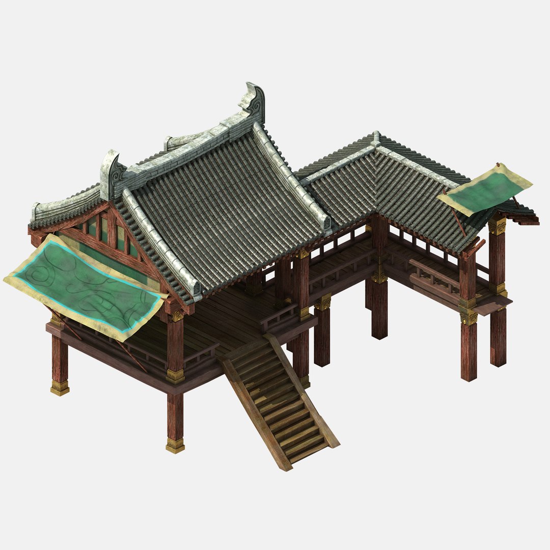 3D city - building armor model - TurboSquid 1452442