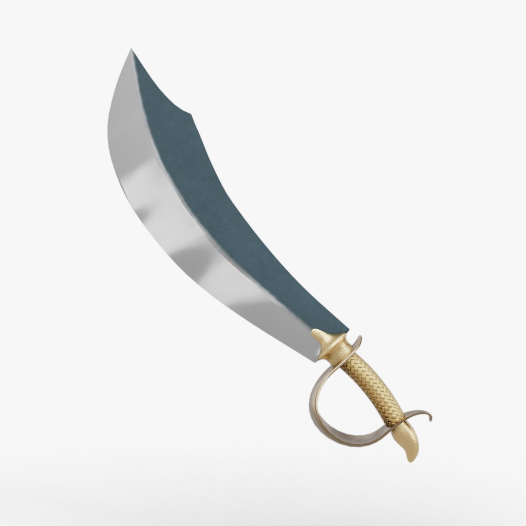 Sabre Pirate Sword 3D Model - TurboSquid 2064728