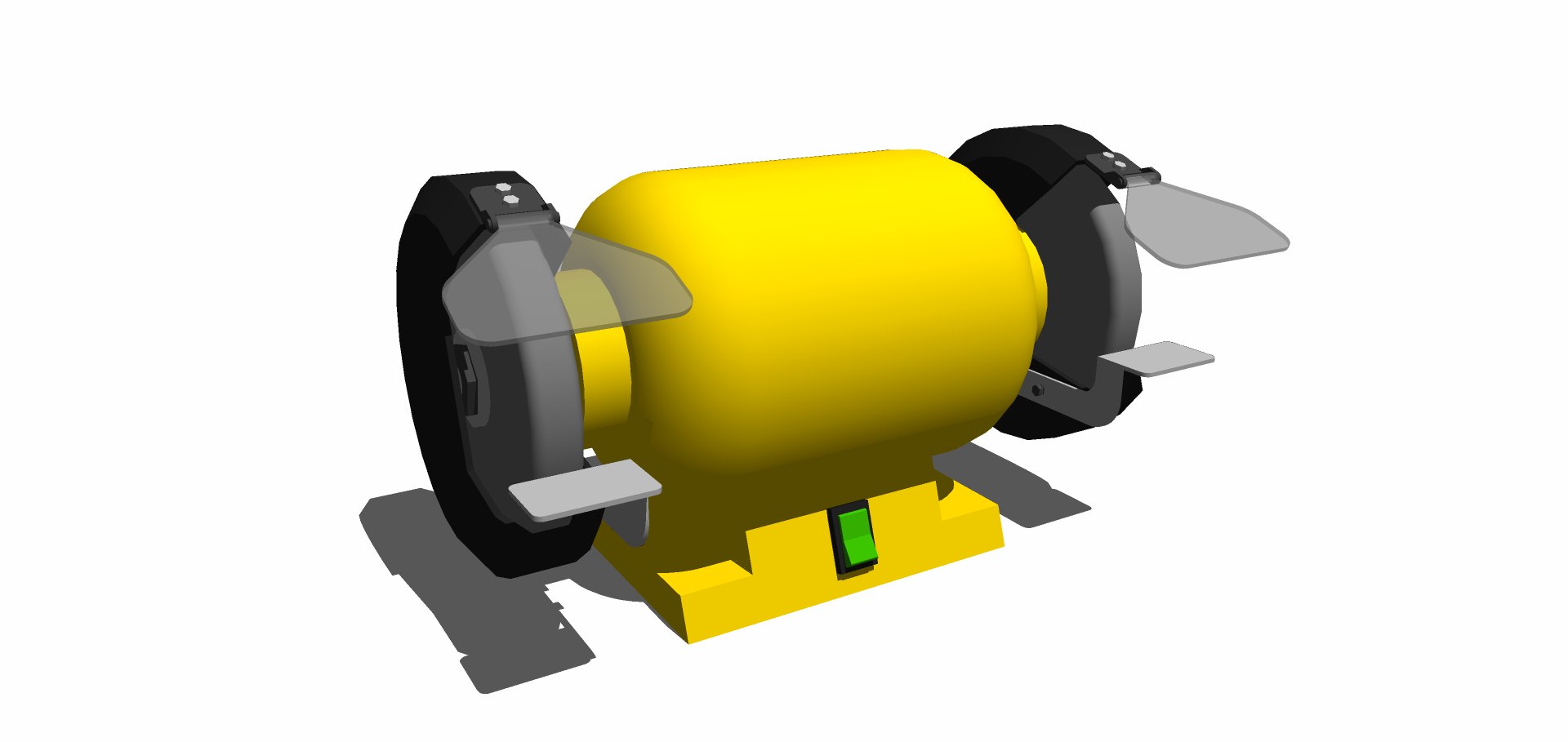 Bench Grinder 3D Model - TurboSquid 1291846