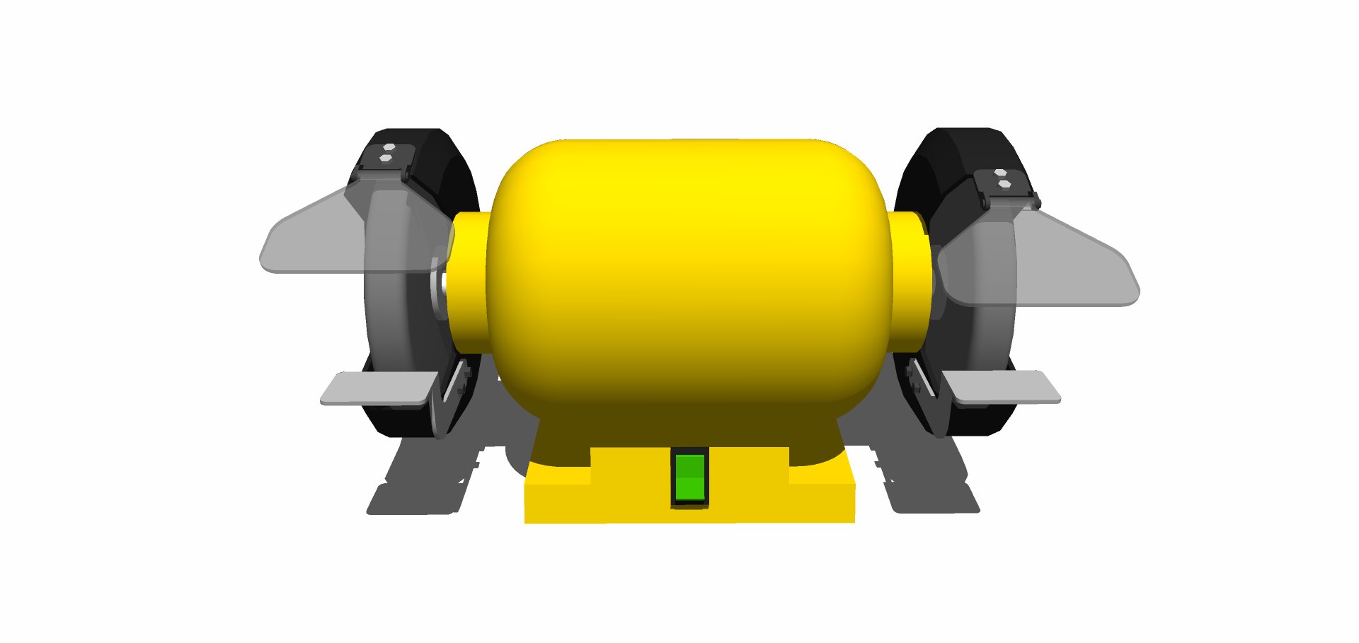 Bench Grinder 3D Model - TurboSquid 1291846