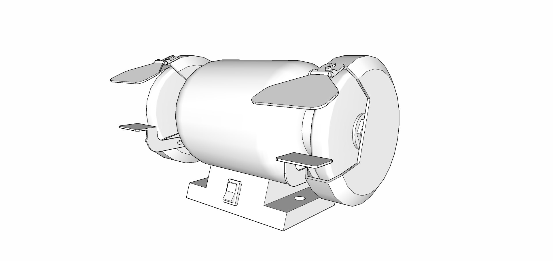 Bench Grinder 3D Model - TurboSquid 1291846