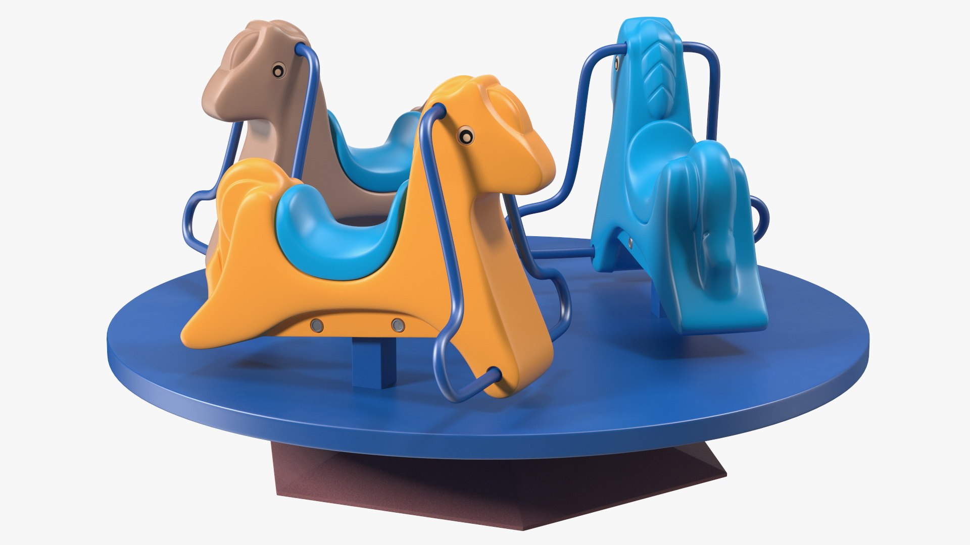 3D Small Merry Go Round Carousel - TurboSquid 1754818