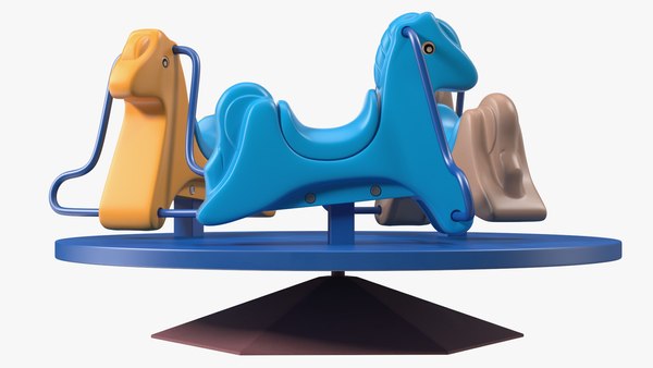 3D Small Merry Go Round Carousel - TurboSquid 1754818