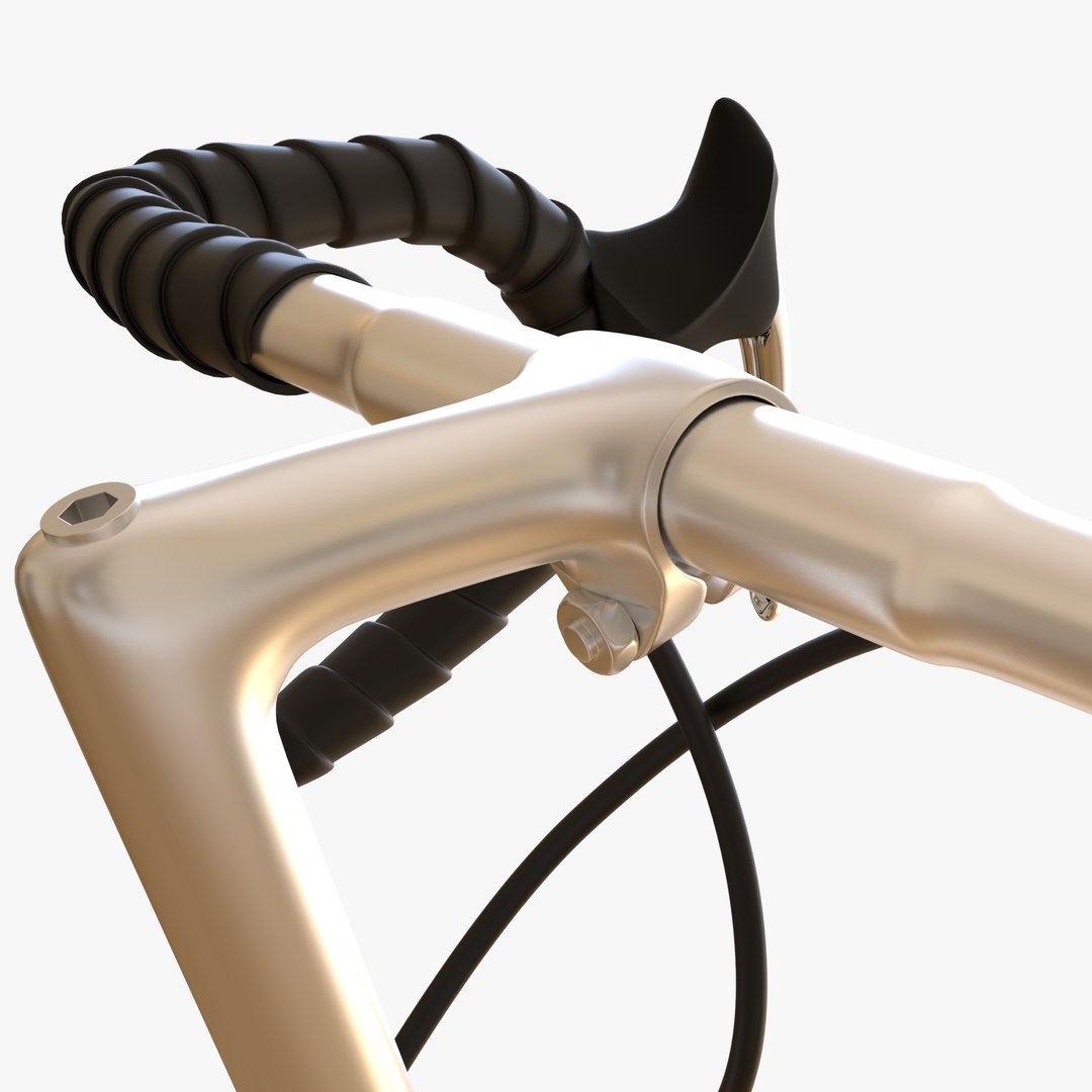 3D Bicycle steering wheel model - TurboSquid 2147649