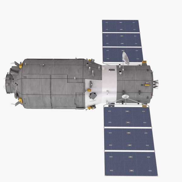 Cargo spacecraft tianzhou-1 3D model - TurboSquid 1697426