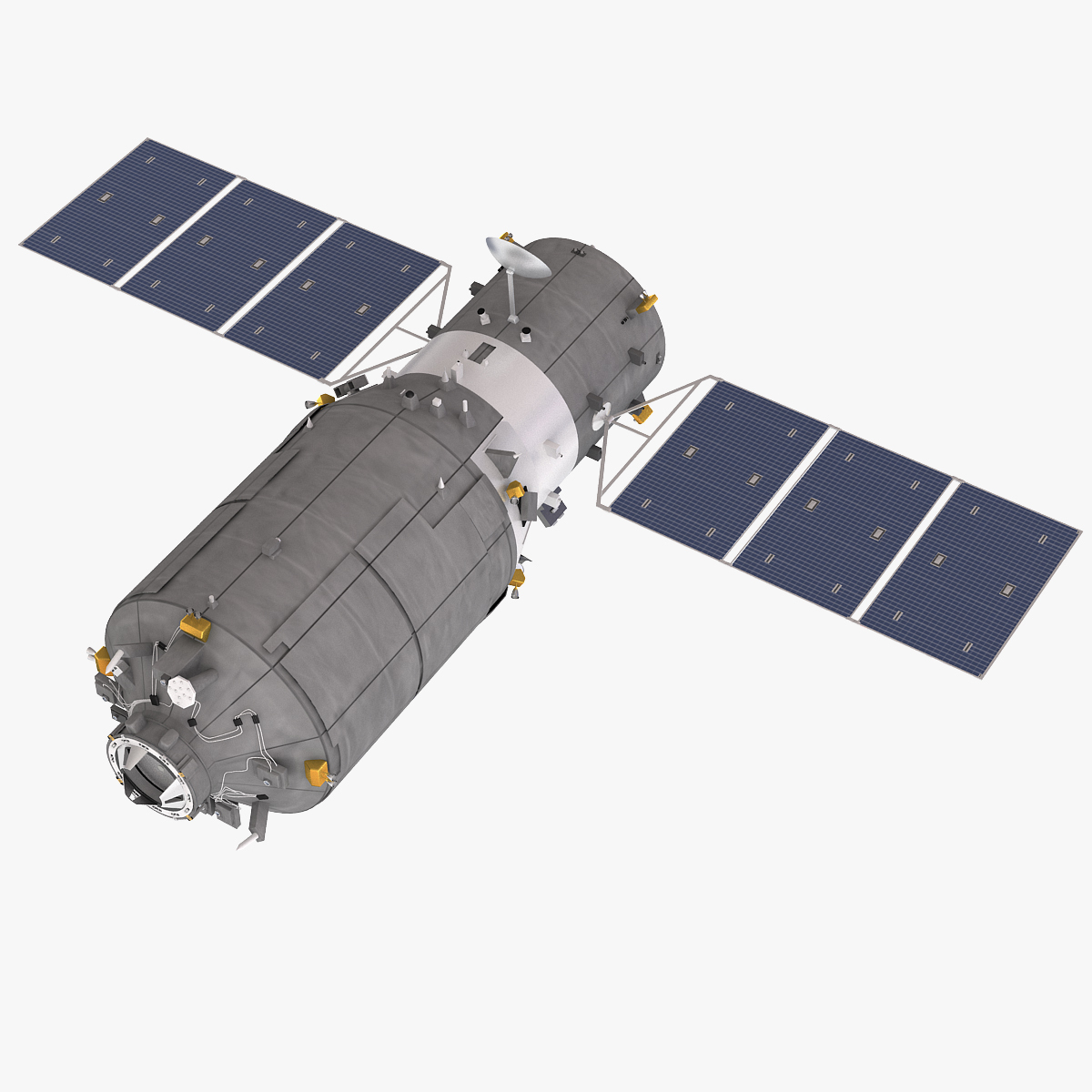 Cargo spacecraft tianzhou-1 3D model - TurboSquid 1697426
