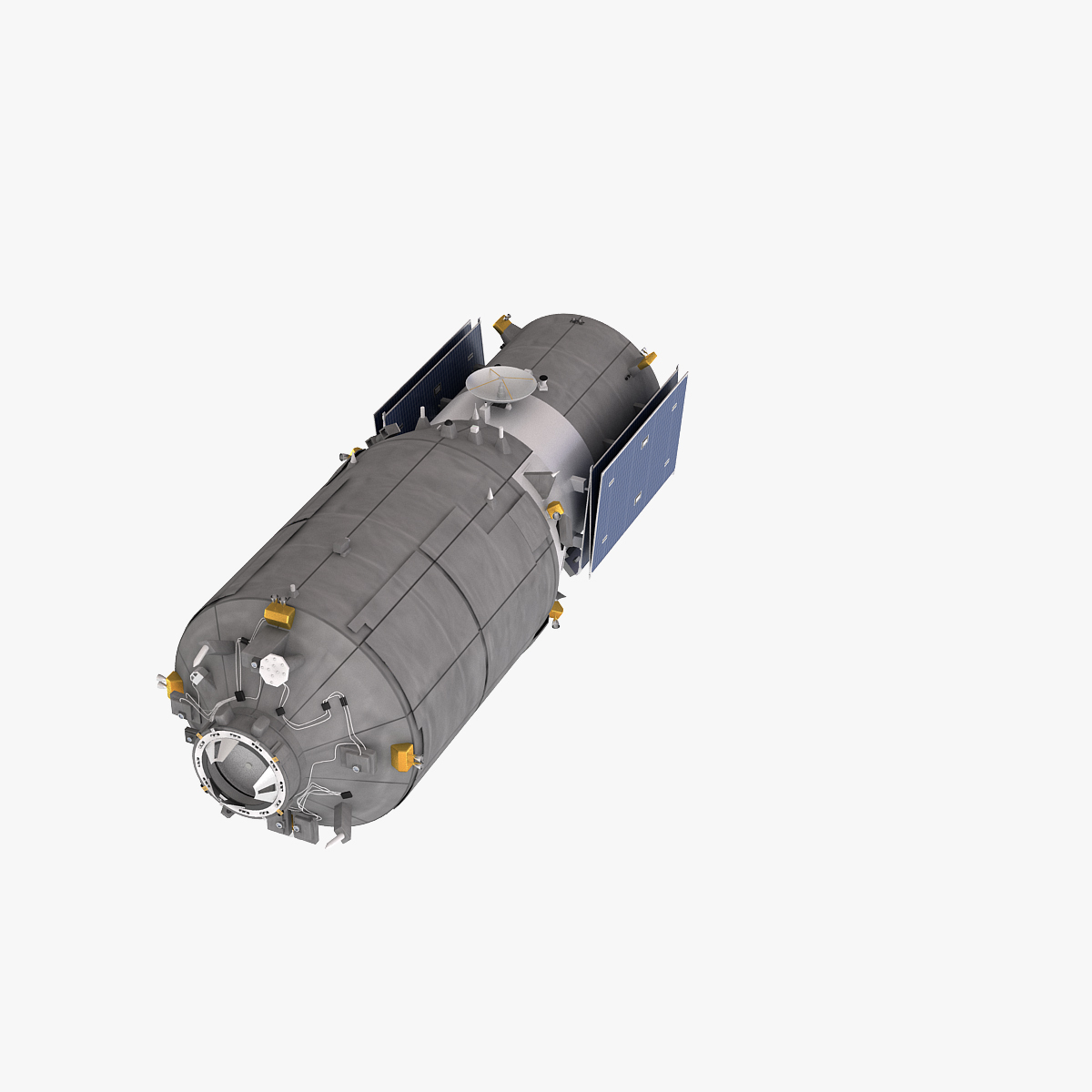 Cargo spacecraft tianzhou-1 3D model - TurboSquid 1697426