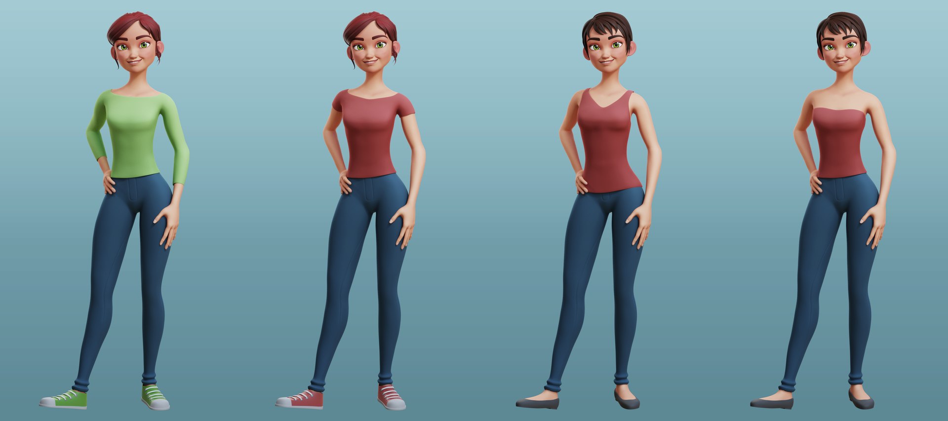 Nina Alex 3D Model - TurboSquid 1407107